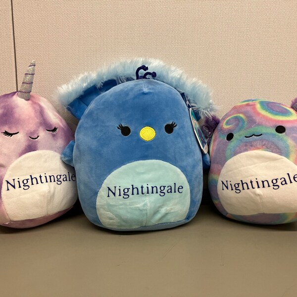 Personalized Squishmallow, Plush Toy, Custom Stuffed Animal, Birthday ...