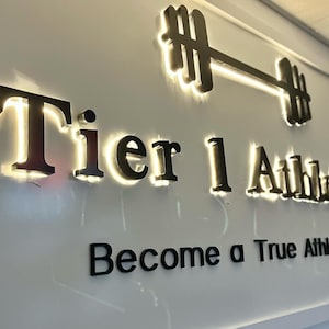 Outdoor Backlit Sign , Metal Backlit Sign , Custom Logo Led Light ...