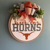 Arkansas Razorbacks Front Door Decor Razorbacks Sign UARK Wreath Hogs ...