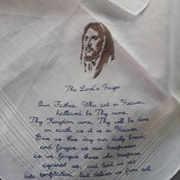 The Lord's Prayer Machine Embroidery Designs: 10 Formats (digital ...