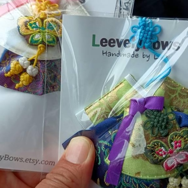 Handmade Korean Knot Tassels Keychain Key Ring Valentine's Day ...