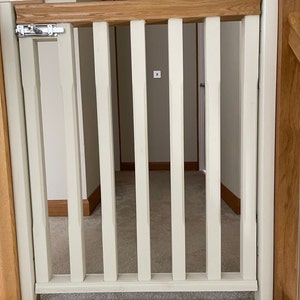 Solid Oak Stair Gate - Etsy