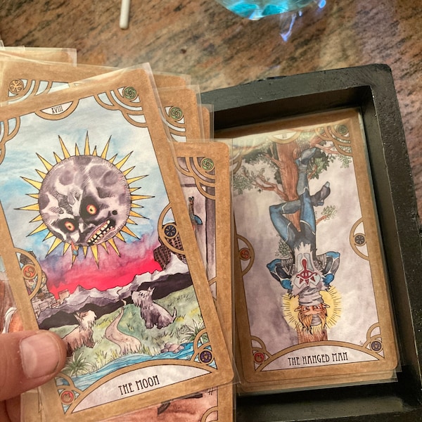 Legend of Zelda Tarot Card Deck - 79 Cards Major and Minor Arcana ...