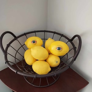 Realistic Life Sized Freaky Fruit All Seeing Lemon by Dead Head Props ...