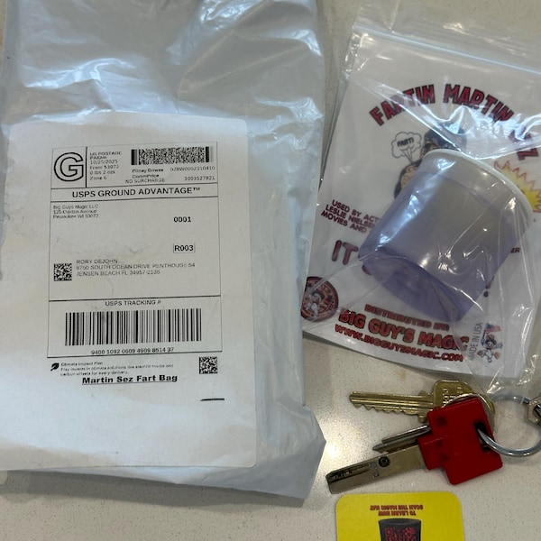 Martin Sez Fart Bag, America's #1 Fart Sound Maker! USED by LESLIE ...
