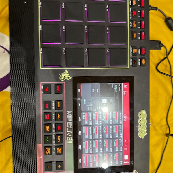 Akai MPC ONE / ONE+ Retro 2000 Xl Skin Customize Your Mpc Faceplate Uv ...