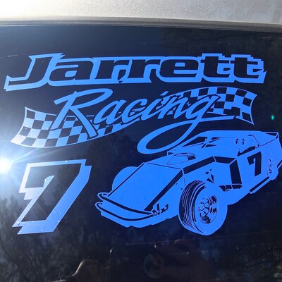 Personalized Modified Racing Version 7 Decal Sticker - Etsy