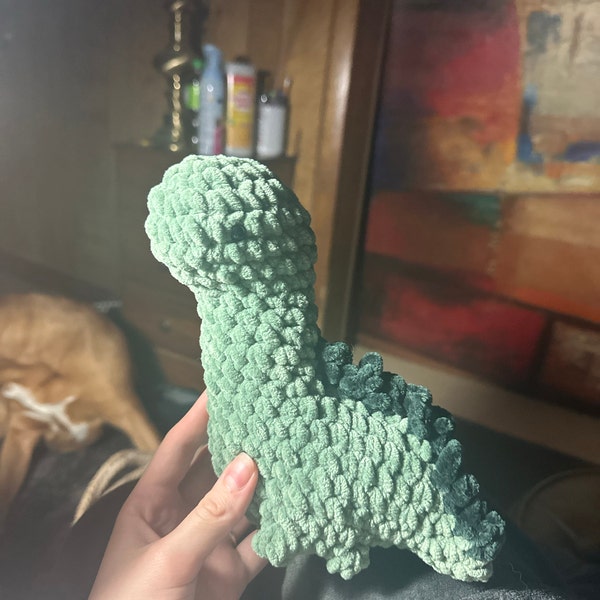 Brachiosaurus Dinosaur No Sew Crochet Pattern, Dinosaur Jurassic World ...