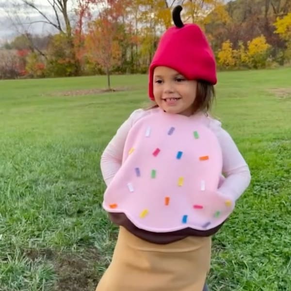 Ice Cream Cone Costume, Cute Child’s Halloween Costume, Toddler Girl ...
