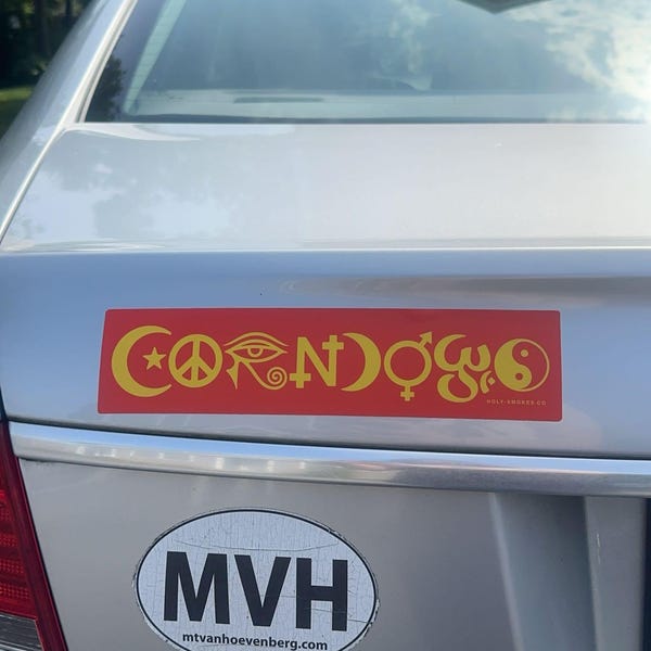 Corndogs Bumper Sticker - Etsy