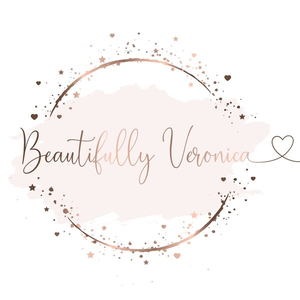 Pretty Logo Design Branding Kit Customized for Boutiques, Photographers ...