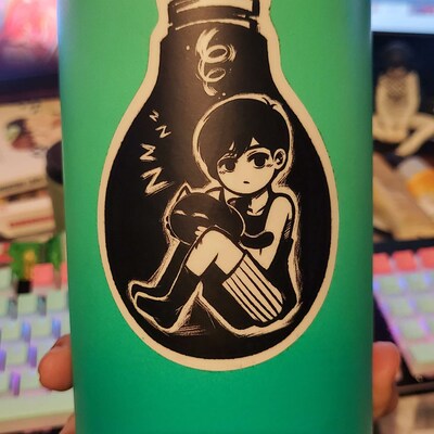 Omori Lightbulb Sticker - Etsy