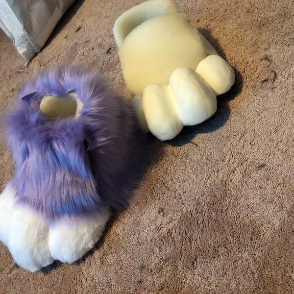 Foam Paw, Toe Padding, to Make Feet for Costumes, Mascots and Fursuits ...