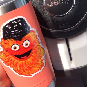 Gritty Vinyl Sticker - Etsy