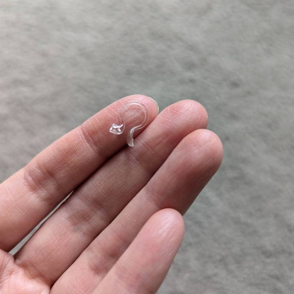 5, 10, 15 Pairs Plastic Earring Converters, Hypoallergenic, Change ...