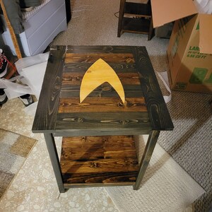 Star Trek Side Table - Etsy