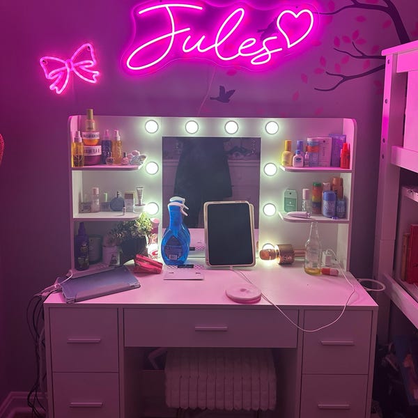 Custom Neon Name Signs for Kids' Bedrooms/nurseries, Light up Name ...