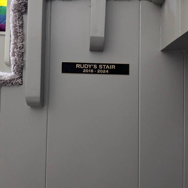 6 X 8 Inch OUTDOOR Grade Aluminum Community Project Marker/sign Made in ...