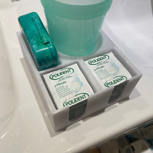 Invisalign Case Organizer, Retainer Case, Denture Case, Bathroom ...
