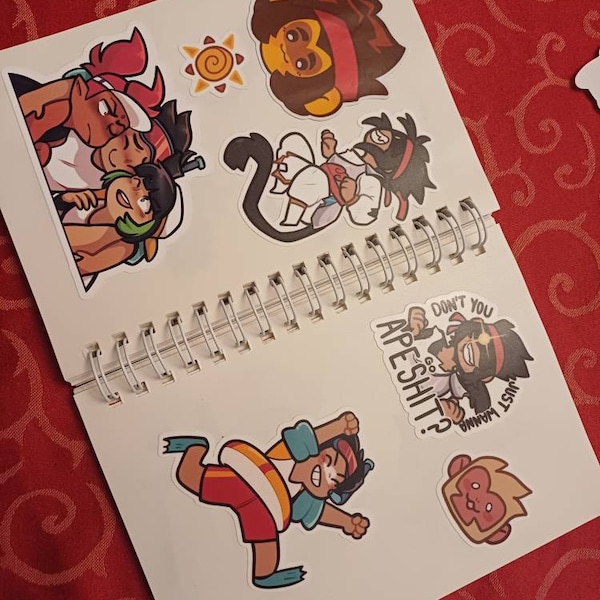 LMK Summer Vinyl Sticker Sheet 4x6 Inch | Wukong Macaque MK | Vinyl ...