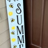 LED Lighted Hello Summer Bee Welcome Sign for Front Porch, Hello Summer ...