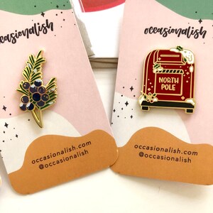 Stamp Enamel Pin USPS Enamel Pin - Etsy