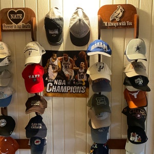 Cap Rack for 10 Caps , Hat Rack, Custom Cap Rack , Cap Rack 3D ...