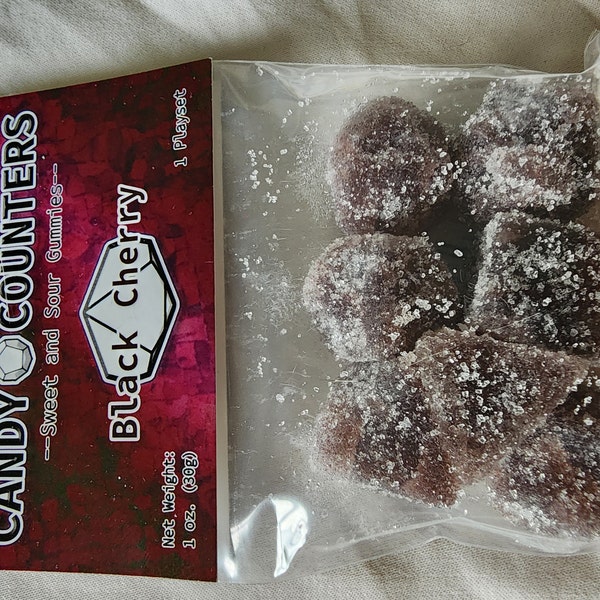 Wild Strawberry Candy Dice Play Set, Kohakutou Gummies, Dungeons and ...