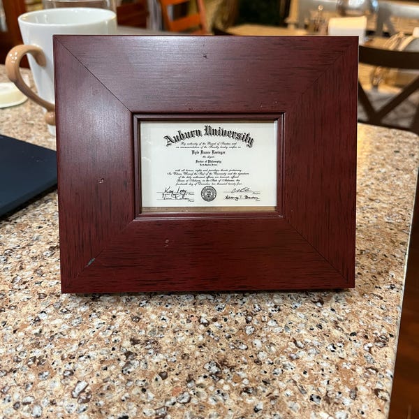 Cubiits -handmade Wooden Wallet Size Picture Frame - Etsy