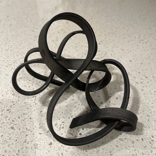 Steel Sculpture Tangled Spire - Etsy