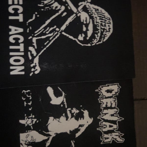 E K Punk Patches Grindcore, Thrash, Crust, Anarcho, Metal, Vegan, D ...