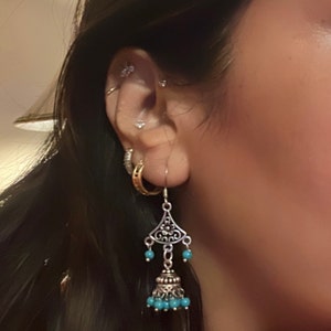 Ghungroo Chandbali Earrings/handmade Chandbali Earrings/ethnic - Etsy