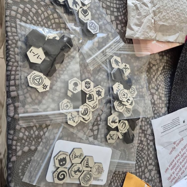 Magic the Gathering (mtg) Counters - 13 Pieces | Plastic | Laser ...