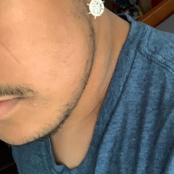 Baldurs Gate 3 Gale Earrings 1:1 Replica 925 Silver With Sparkling Gem ...