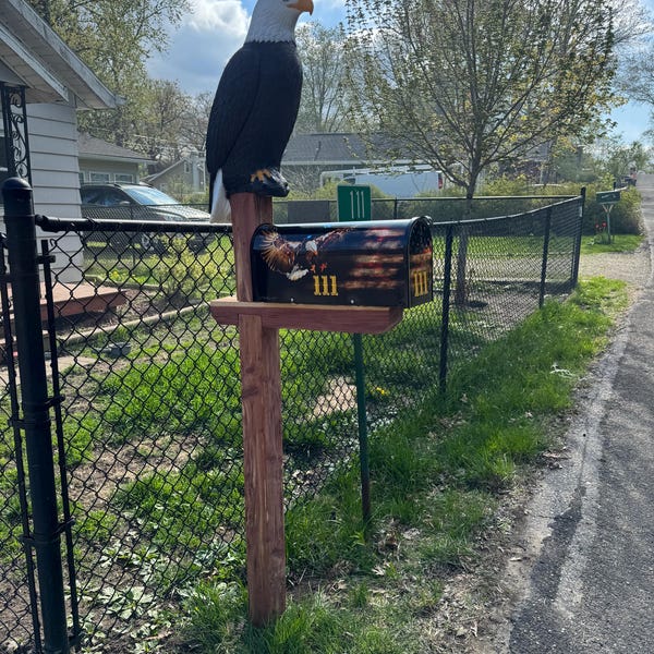 Wild West Custom Mailbox Featuring the Classic Lonesome Cowboy Riding ...