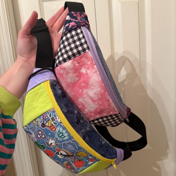 Fanny Pack Sewing Pattern PDF - Bumbag Pattern - Sling Bag - Cross Body ...