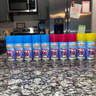 Spidey and His Amazing Friends Birthday Party Fun String Favors Treats ...