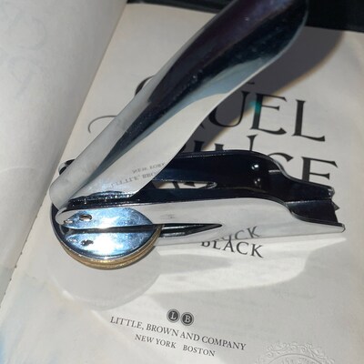 Personalized Vintage Library Embosser, Custom Embosser Stamp,book ...