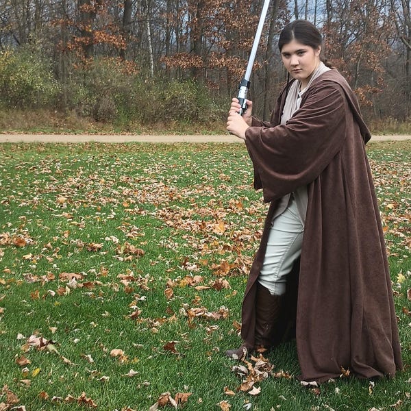 Jedi / Sith Robe Sewing Pattern - Sizes S to XL - Star Wars: Rebels ...