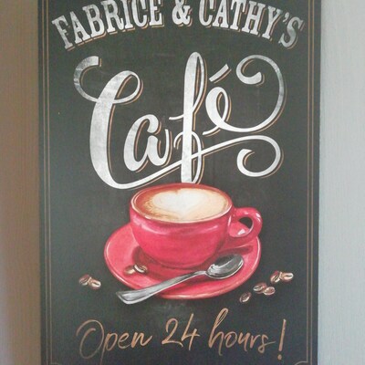 Personalised Cafe & Kitchen Sign/wall Plaque - Etsy