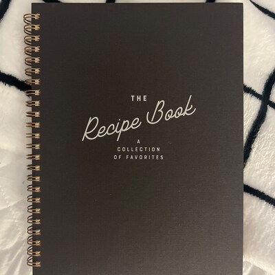 Retro Recipe Book Recipe Book Family Recipes Keepsake Book - Etsy