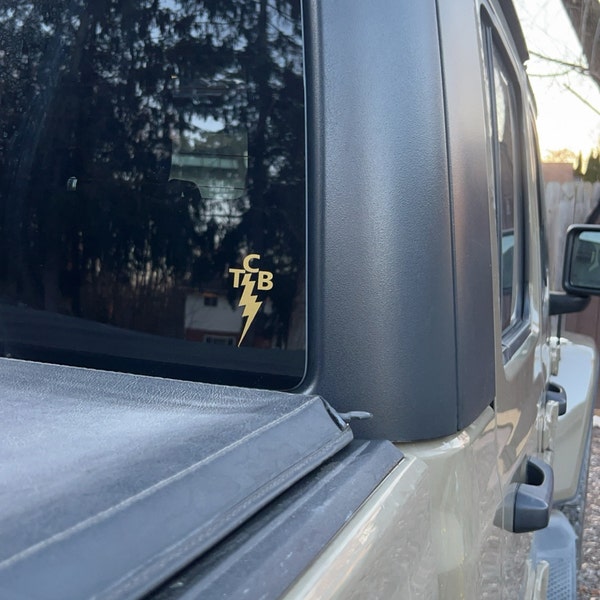 Elvis TCB Decal,taking Care of Business Decal,tcb Decal,elvis Presley ...