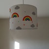 Rainbow Light Shade, Girls Bedroom Decor, Rainbow Lamp, Rainbow Nursery ...