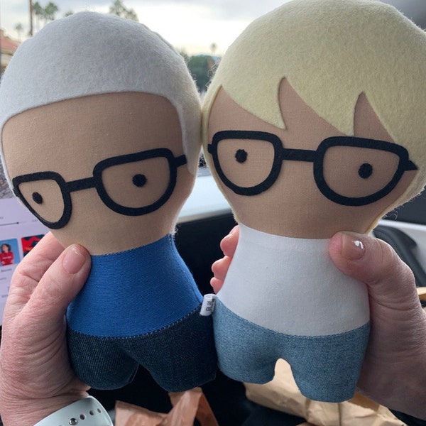 Custom Cat Portrait, Plush Cat, Memory Cat Personalized Doll, Handmade ...