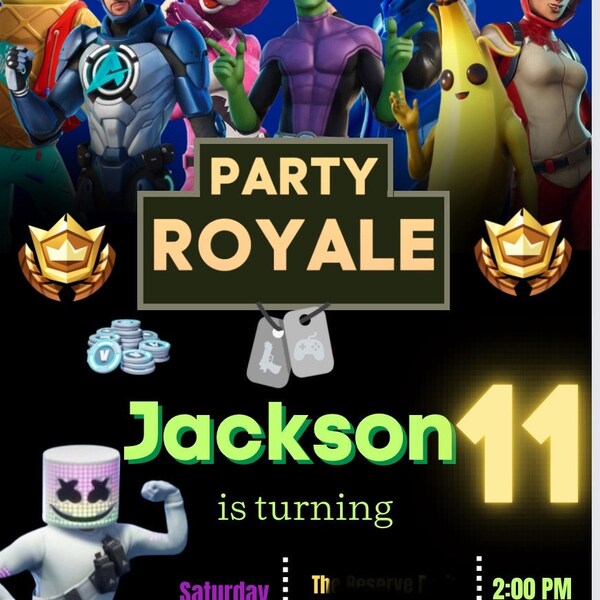 Springboks Rugby Birthday Invitation: Editable Party Invite (5x7 Inch ...