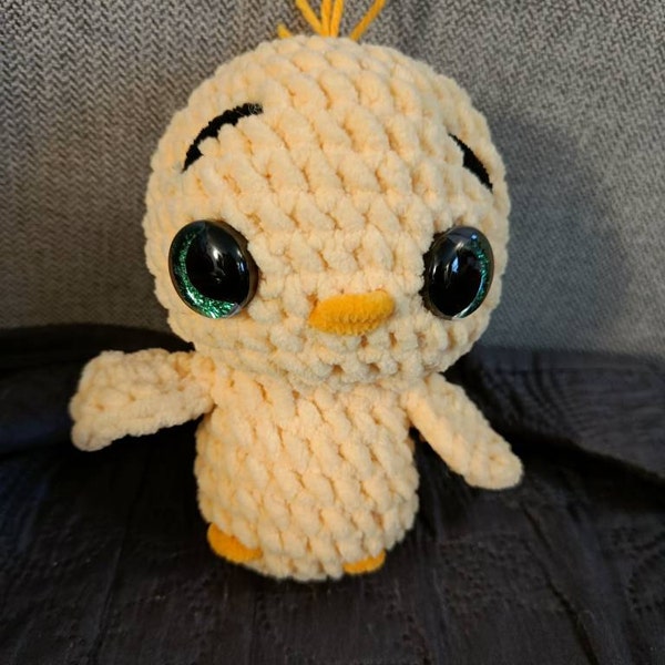PATTERN: Plush Chirp the Chick Pattern - Amigurumi Chunky Chick Pattern ...