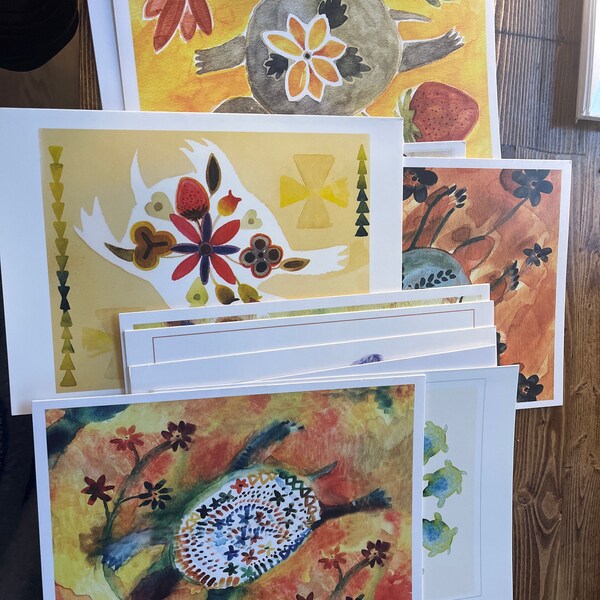 Native American Greeting Cards - Sisters Collection (12 Blank Cards) - Etsy