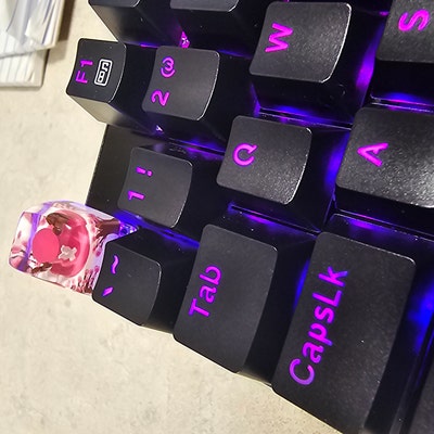 Artisan St.itc.h Keycaps, St.itc.h Anime Artisan Keycap, Custom Resin ...
