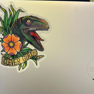 Clever Girl Sticker Vinyl Sticker Tattoo Flash - Etsy