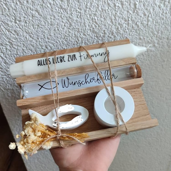 Firmung Geldgeschenk , Geschenkset Firmung , Kerze zur Firmung ...